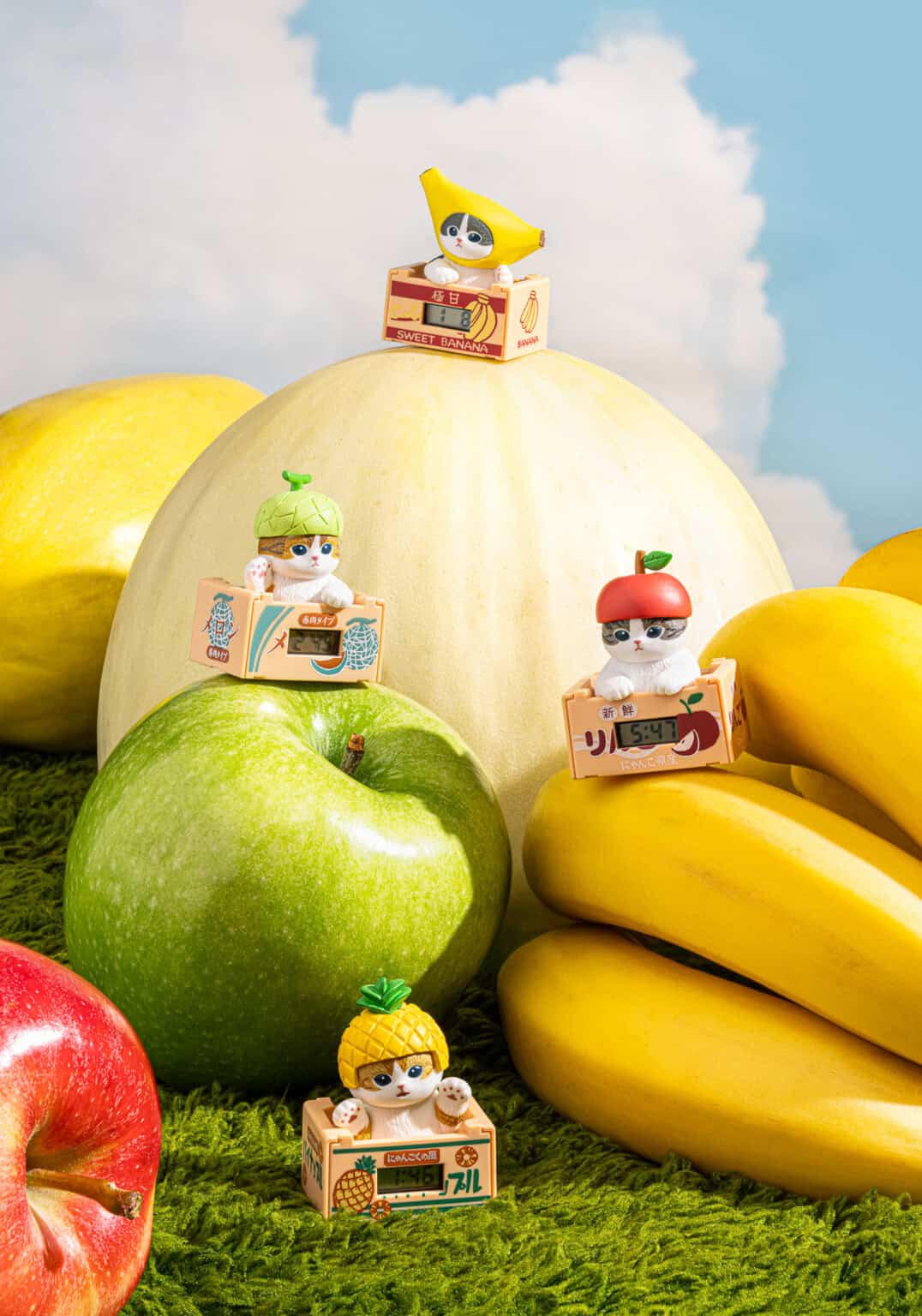 mofusand Fresh Fruit Meow Watch Blind Box - Clever Idiots Wholesale